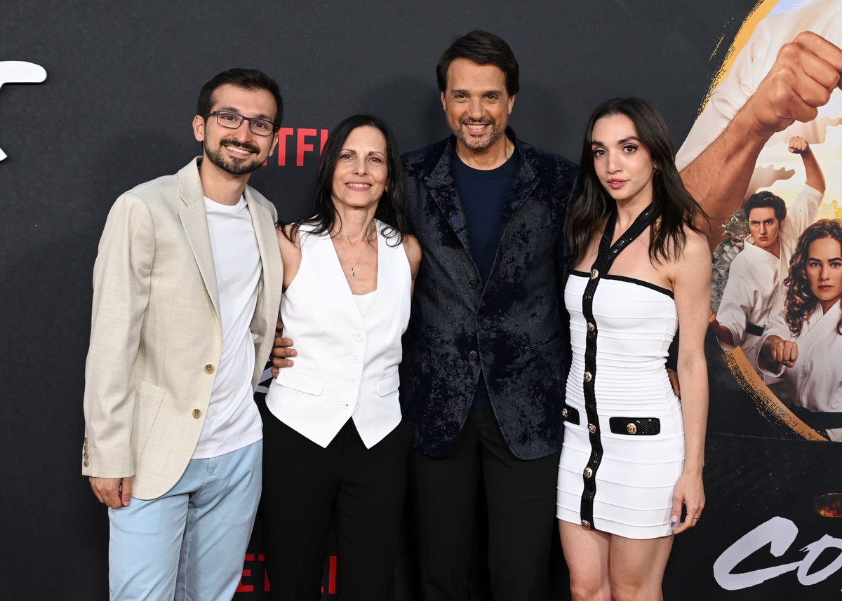 Ralph Macchio, astro de 'Karatê Kid', faz aparição raríssima com esposa ...