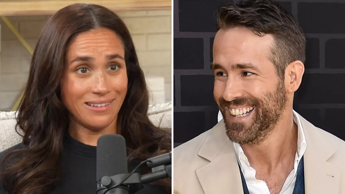 Ryan Reynolds e apresentador debocham de Meghan Markle e suas 'geleias minúsculas' durante ...