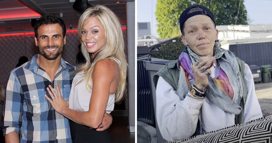 Após ser flagrada revirando lixo, modelo culpa ex-marido, ator de ...