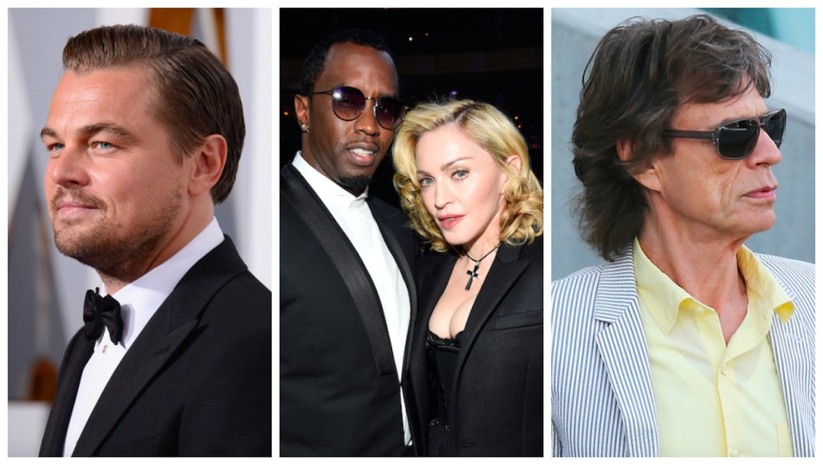 Como Leonardo DiCaprio, Madonna e Mick Jagger foram citados no ...