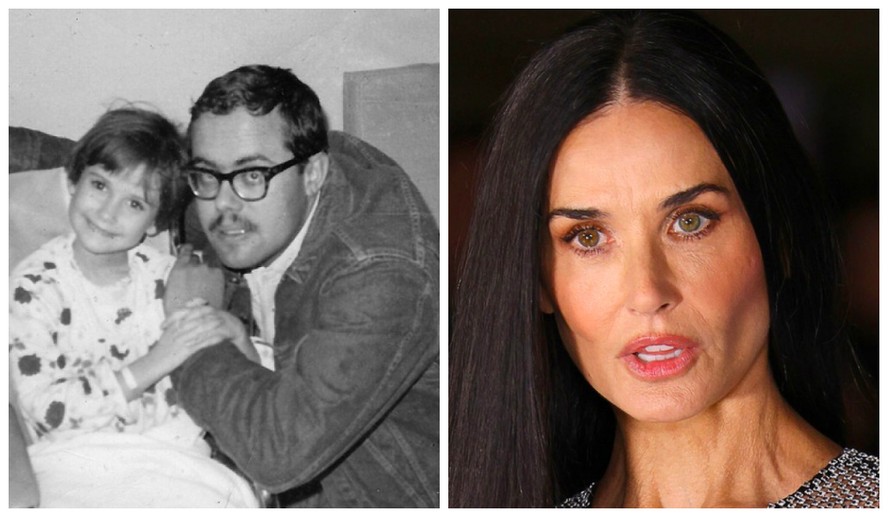 A reação de Demi Moore ao descobrir que o homem que a criou não era seu ...
