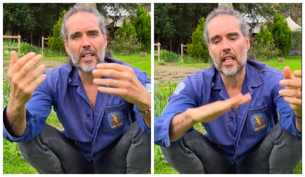 Ator Russell Brand, ex de Katy Perry, anuncia batismo após denúncias de ...