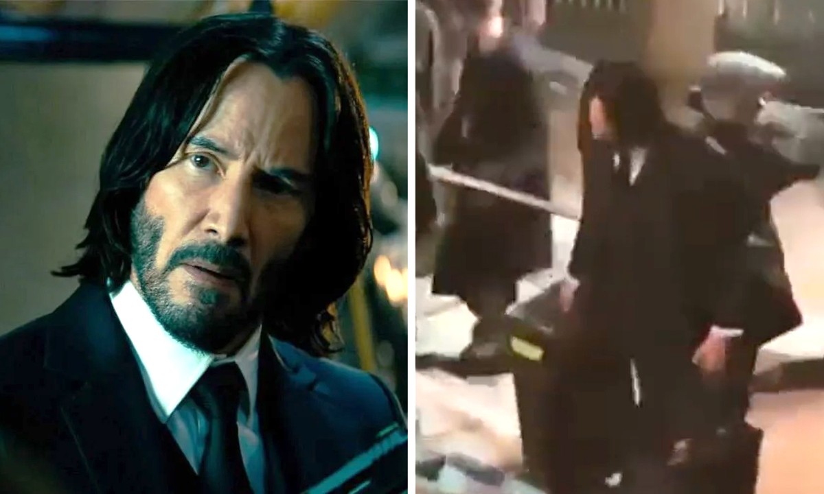 Keanu Reeves é aclamado por ajudar time de 'John Wick 4' a carregar ...