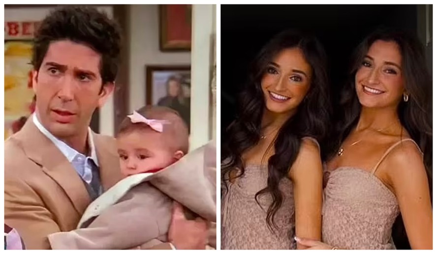 Gêmeas que interpretaram bebê em 'Friends' ressurgem mais de 20 anos ...