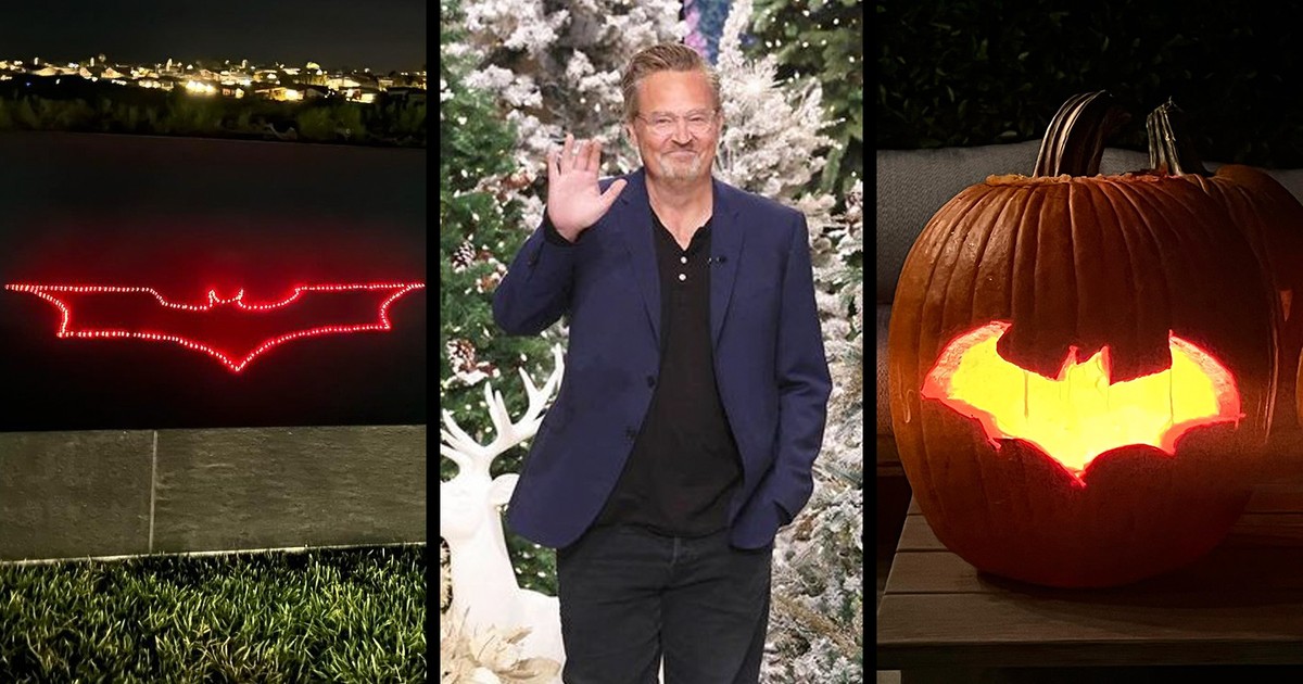 Fãs se assustam com 'obsessão' de Matthew Perry por Batman em seus ...