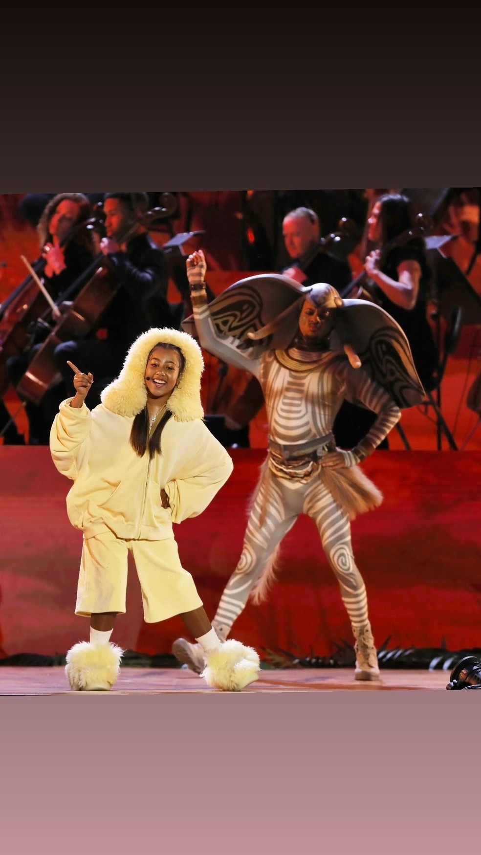 Filha de Kim Kardashian é alvo de críticas após estrelar musical 'O Rei ...