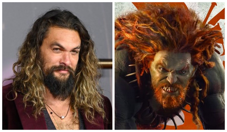 Visual de Jason Momoa como Blanka, personagem brasileiro, é revelado em ...