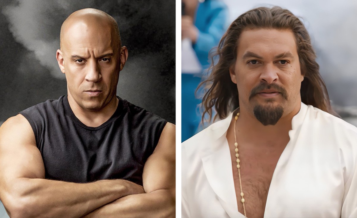 Vin Diesel está com ciúmes de Jason Momoa por roubar a cena em 'Velozes ...