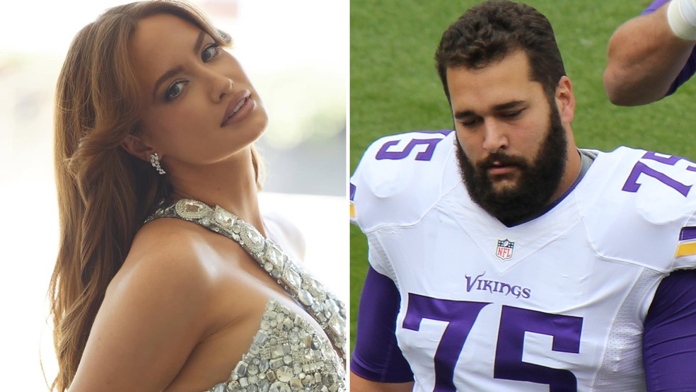 Modelo é processada por ex, astro da NFL, por exposição de anatomia ...
