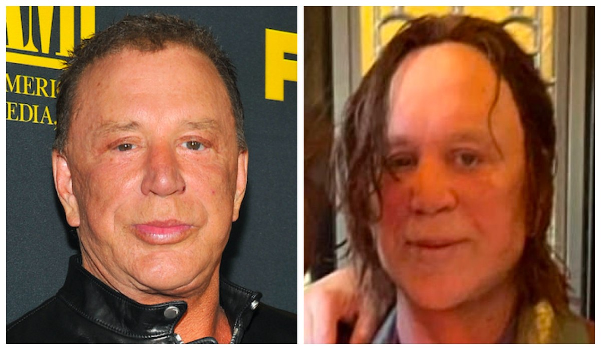Mickey Rourke, ex-galã do cinema dos anos 1980, ressurge com nova ...