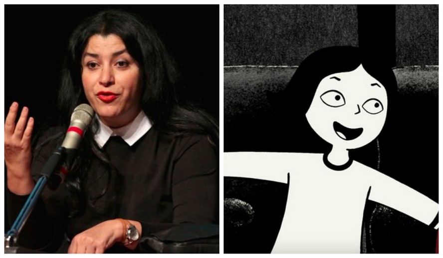 Marjane Satrapi, autora iraniana dos quadrinhos e do filme 'Persépolis ...