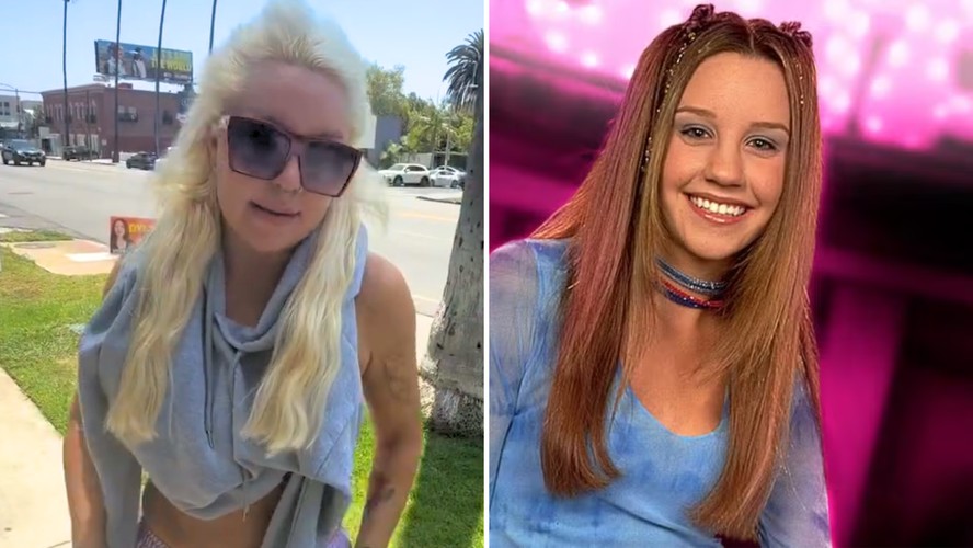 Ex-estrela teen Amanda Bynes revela nova mudança no visual após ...
