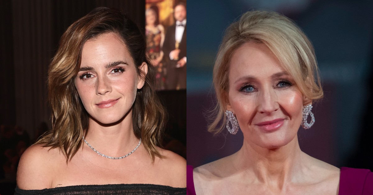 J.K. Rowling, autora de 'Harry Potter', ignora pedido de Emma Watson e compartilha paródia da ...