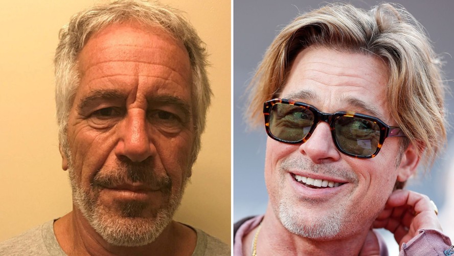 Jeffrey Epstein era obcecado por vida amorosa de Brad Pitt, revelam ...