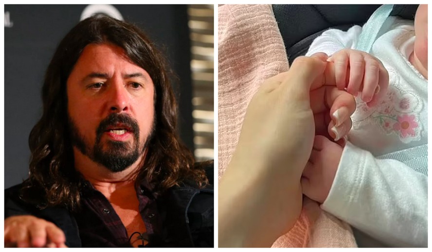 Dave Grohl vem a público para dizer que foto viral de filha fora do seu ...