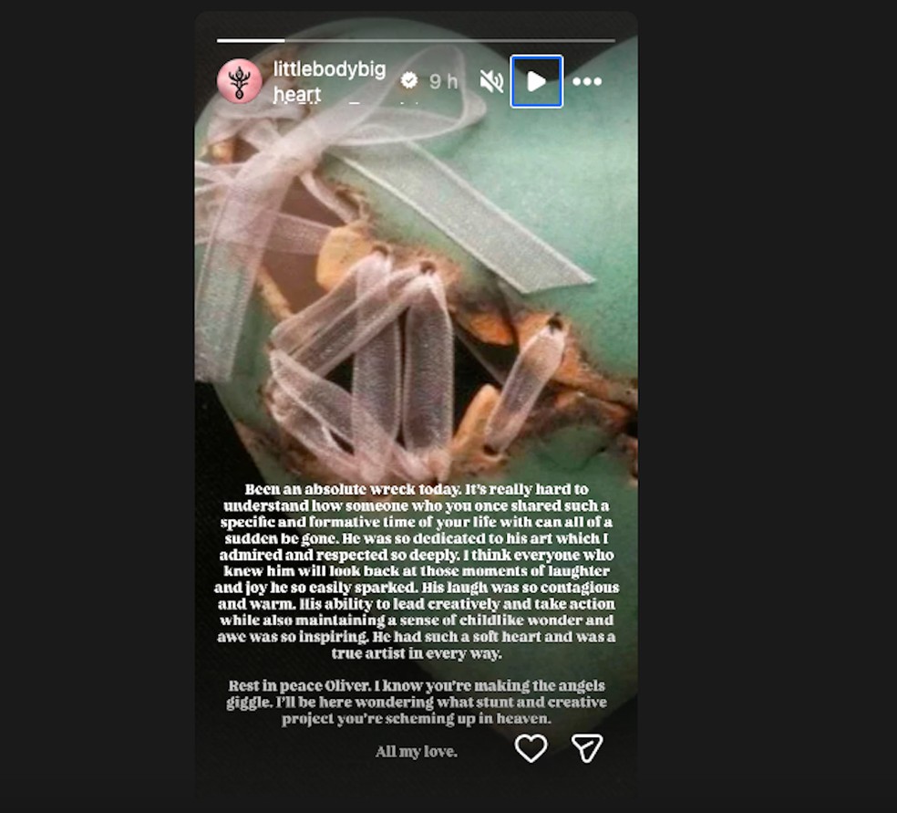 Melanie Martinez, ex de Oliver Tree, emociona com homenagem a músico ...