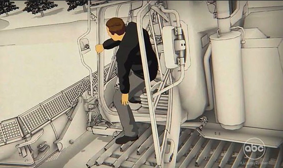 Animação chocante mostra como foi acidente na neve que quase matou ...