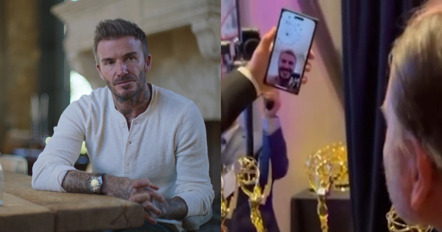 Documentário de David Beckham vence Emmy e astro 'recebe' prêmio por ...