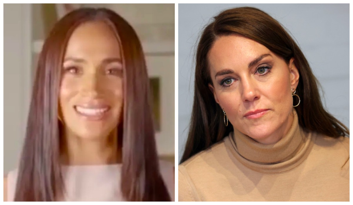 'Novo look' de Meghan Markle desperta suspeitas de plásticas nas redes: 'Ela quer parecer a Kate ...