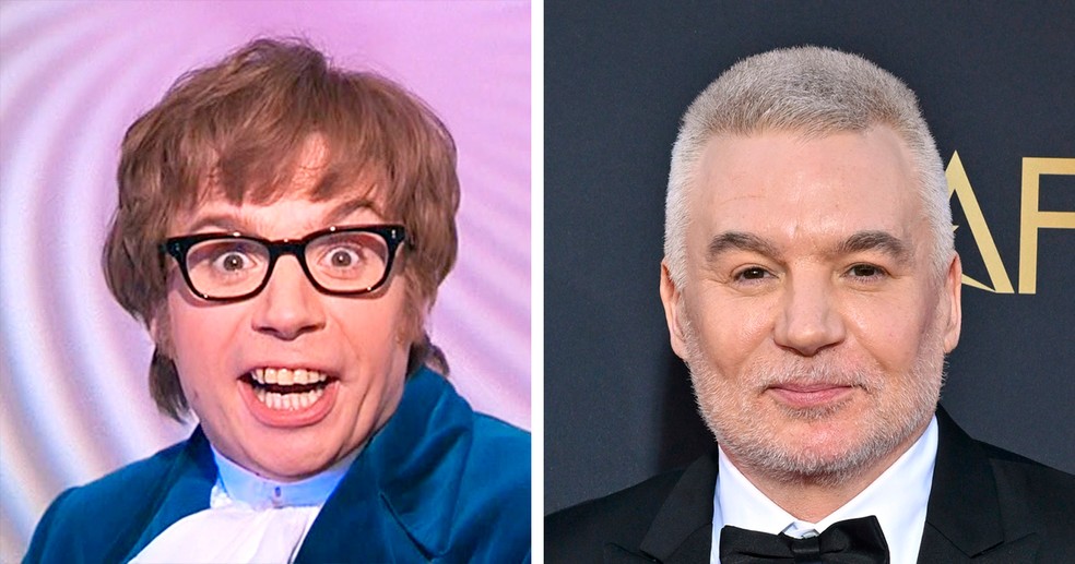 Comediante icônico surpreende com visual grisalho em primeira aparição ...