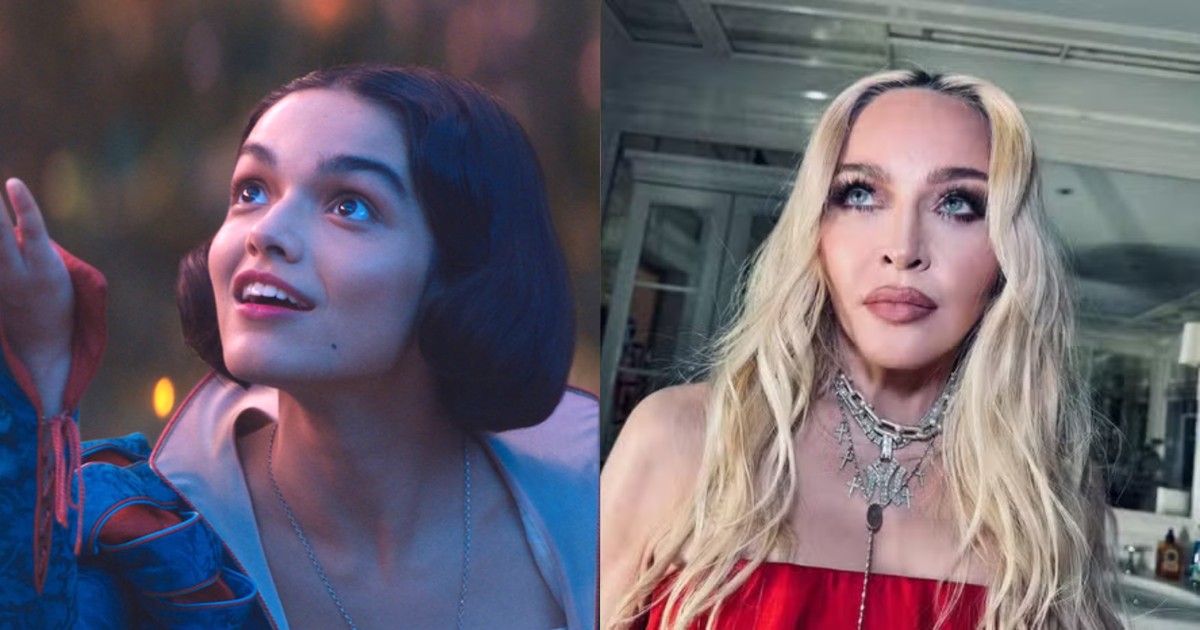 Madonna ficou revoltada com escolha de Rachel Zegler, estrela do ...