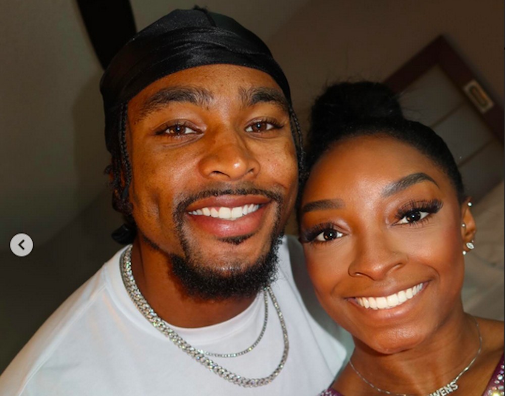 Já em Paris para as Olimpíadas, Simone Biles fez declaração de amor no ...