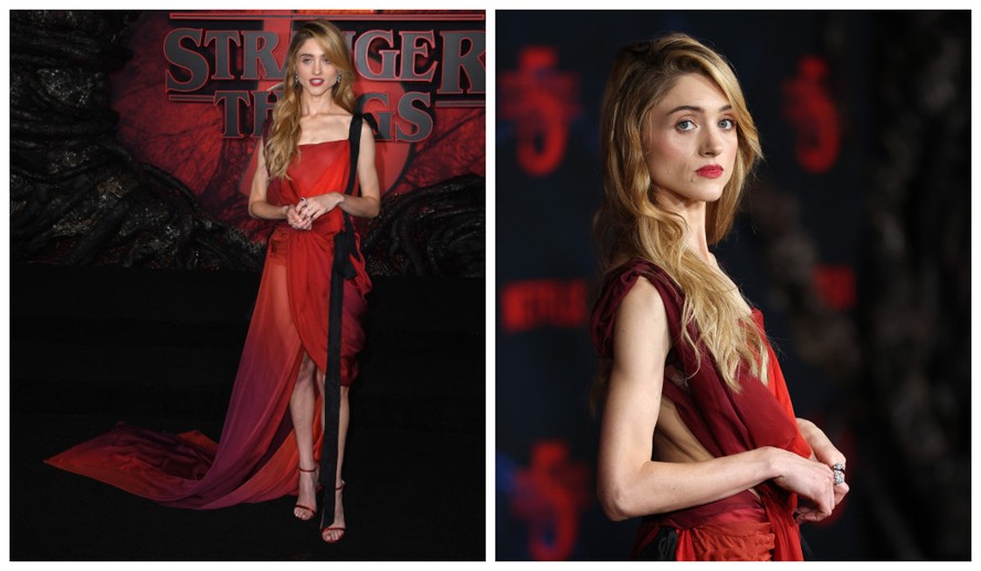Natalia Dyer, a Nancy de 'Stranger Things', causa preocupação com perda ...