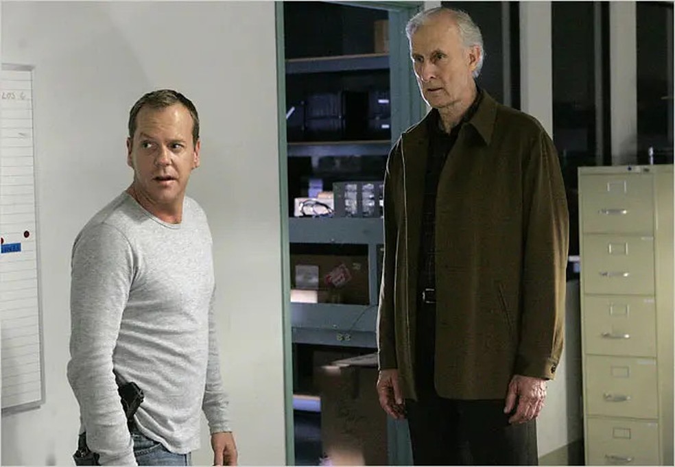 Por que Donald Sutherland não quis interpretar o pai de Jack Bauer, principal papel da carreira ...