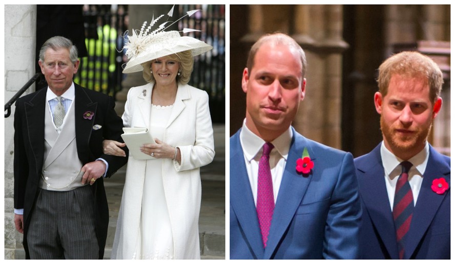 Como William e Harry 'imploraram' para Charles não se casar com Camilla ...