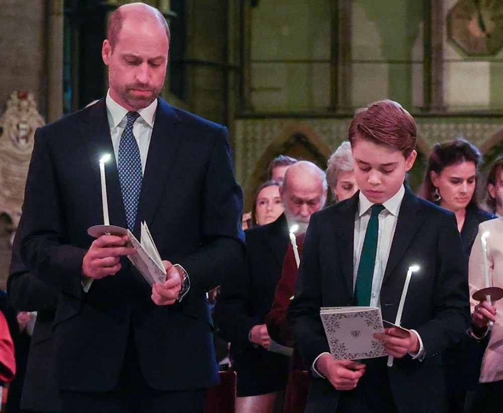 Príncipe William entrega que George, seu filho mais velho, já está em ...