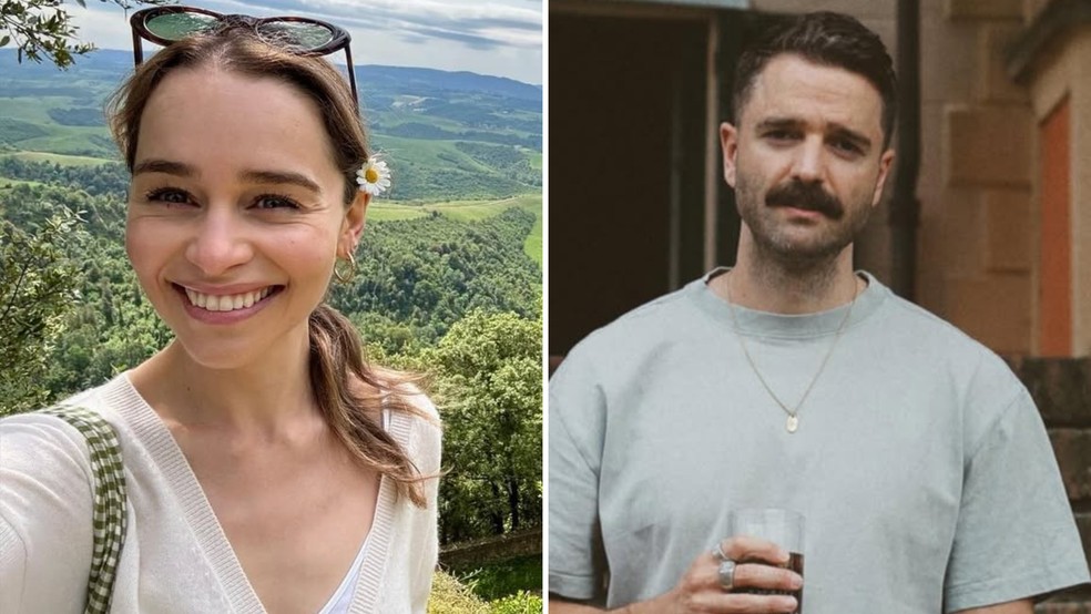 Emilia Clarke, estrela de 'Game of Thrones', termina 'namoro relâmpago' com DJ após quatro meses ...