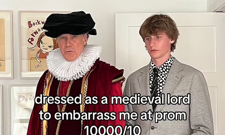 Filho mostra como Will Ferrell o envergonhou em formatura do ensino médio ao aparecer de 'senhor ...