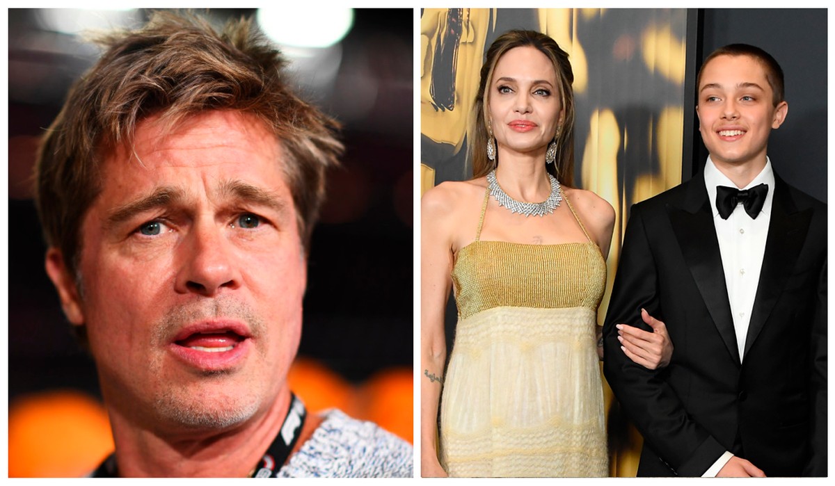O que Brad Pitt achou de aparição de Jolie com caçula 'clone' em evento ...