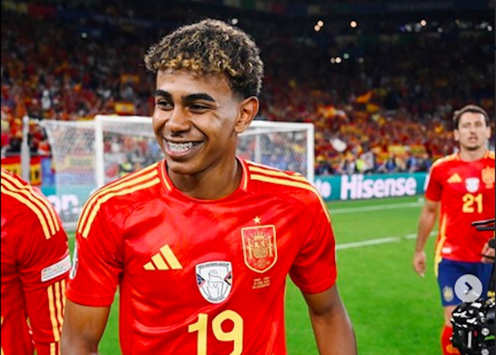 Lamine Yamal comete gafe nas redes e mostra colegas da Espanha peladões ...