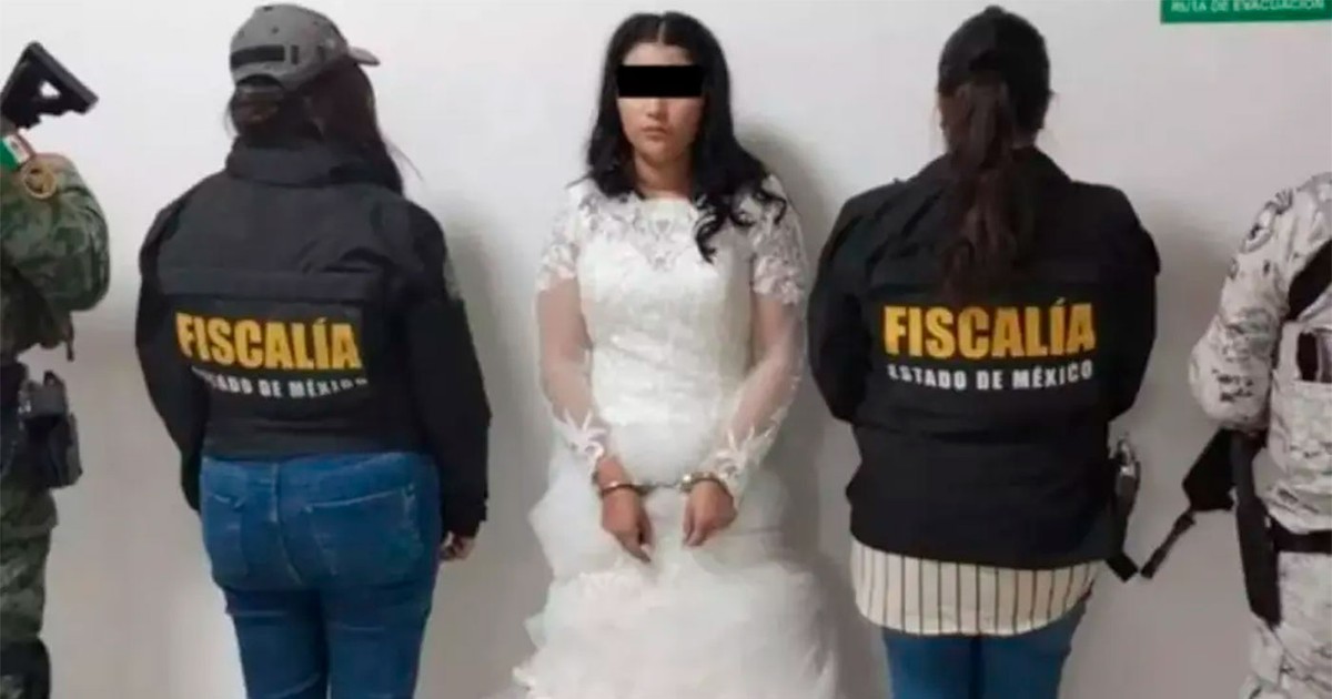 Noiva viraliza ao ser presa - de véu e grinalda - em pleno casamento no ...