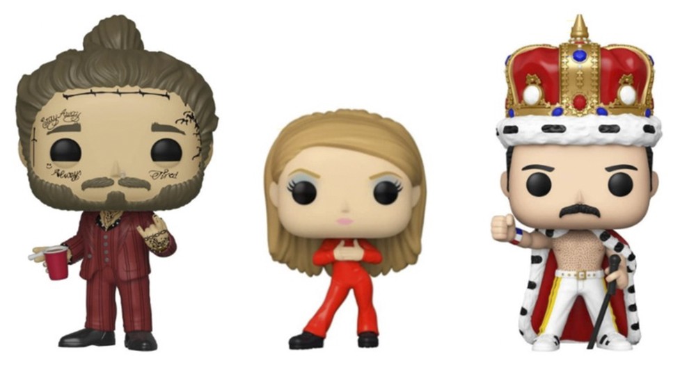 Elvis, Freddie Mercury, Britney e mais: 8 Funko Pops de cantores famosos