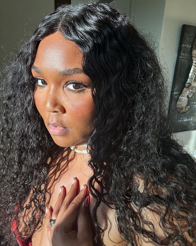 Cantora Lizzo implora para que a internet suma com fotos dela em festa ...