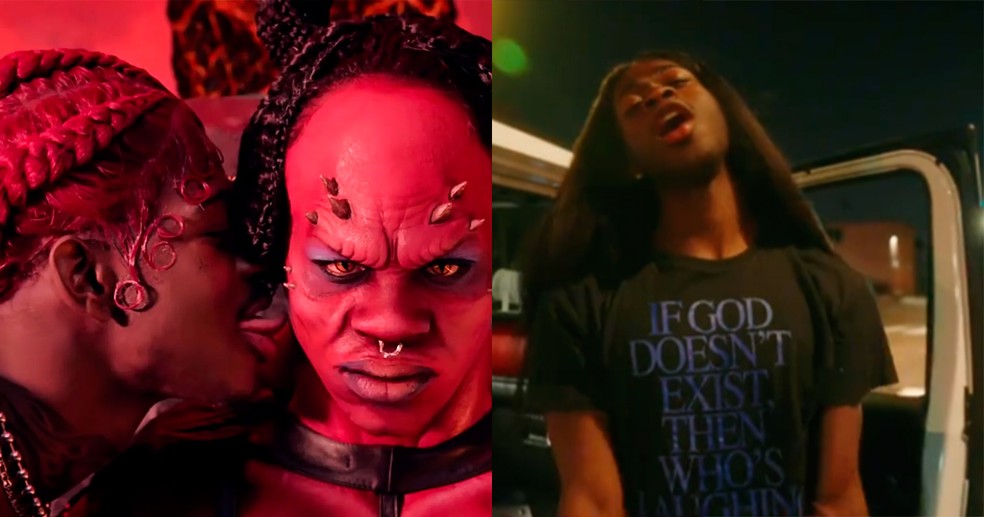 Rapper que polemizou ao dançar no colo do diabo em clipe, surpreende ...