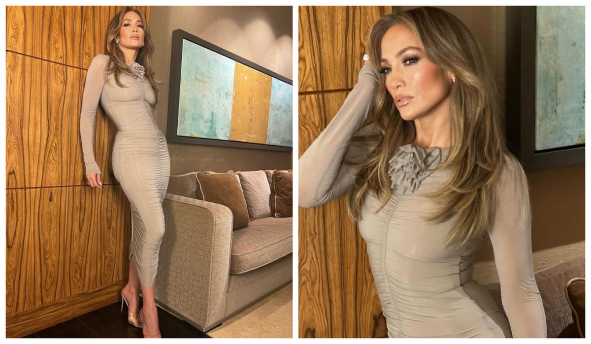 Jennifer Lopez volta a impressionar fãs com look coladíssimo ...