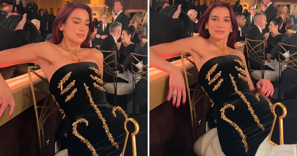 Dua Lipa choca ao revelar que look apertadíssimo não a deixava sentar ...