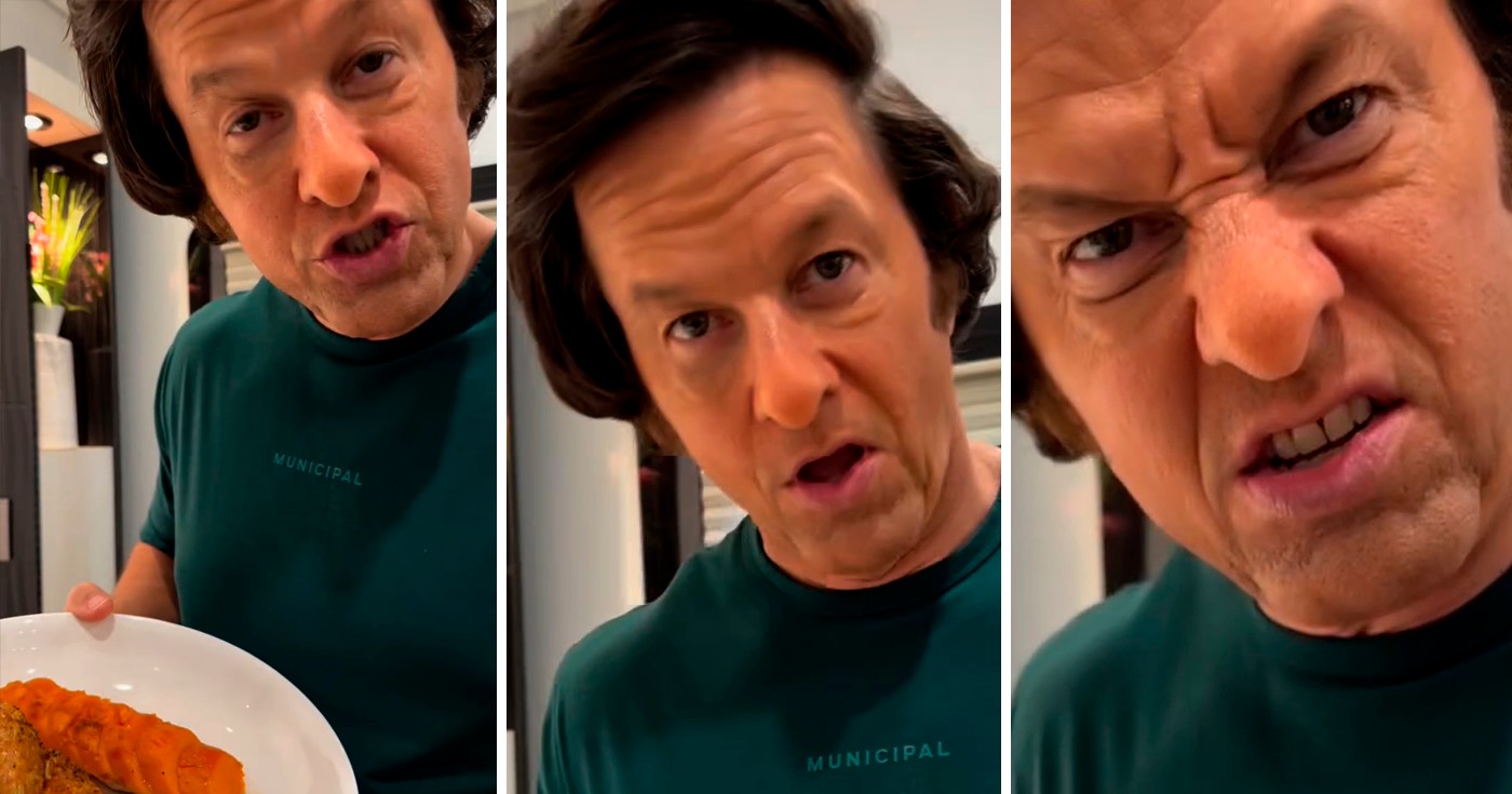 Mark Wahlberg aparece irreconhecível de narigão para anunciar dieta: 'A ...