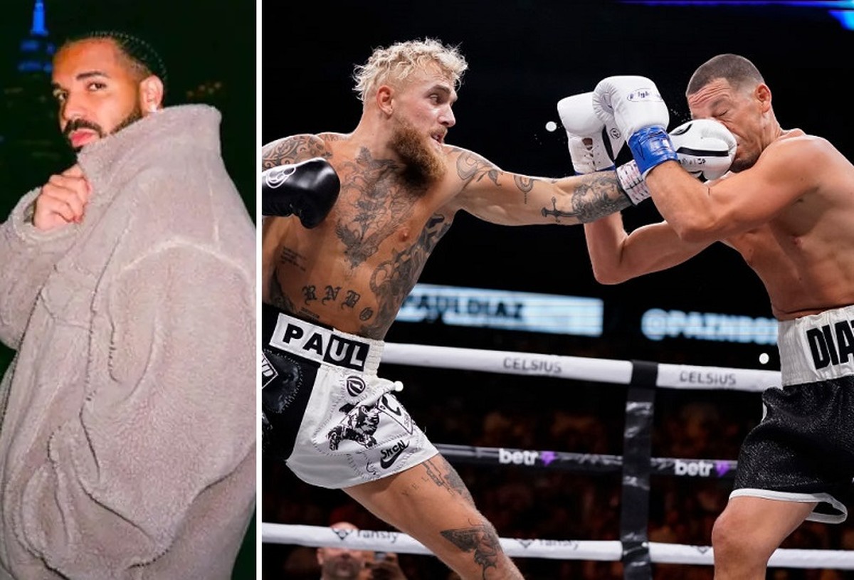 Drake perde 1,2 milhão de reais após apostar em derrota de Jake Paul em ...