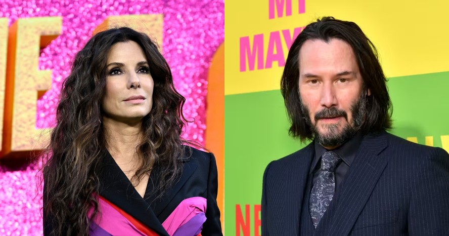 Sandra Bullock se reúne com Keanu Reeves em primeiro evento após morte ...