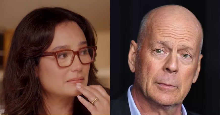 Esposa de Bruce Willis se emociona ao revelar lapsos da personalidade ...