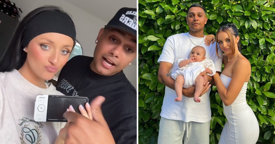 Rapper e esposa viralizam ao relatar estranho conversando com bebê ...