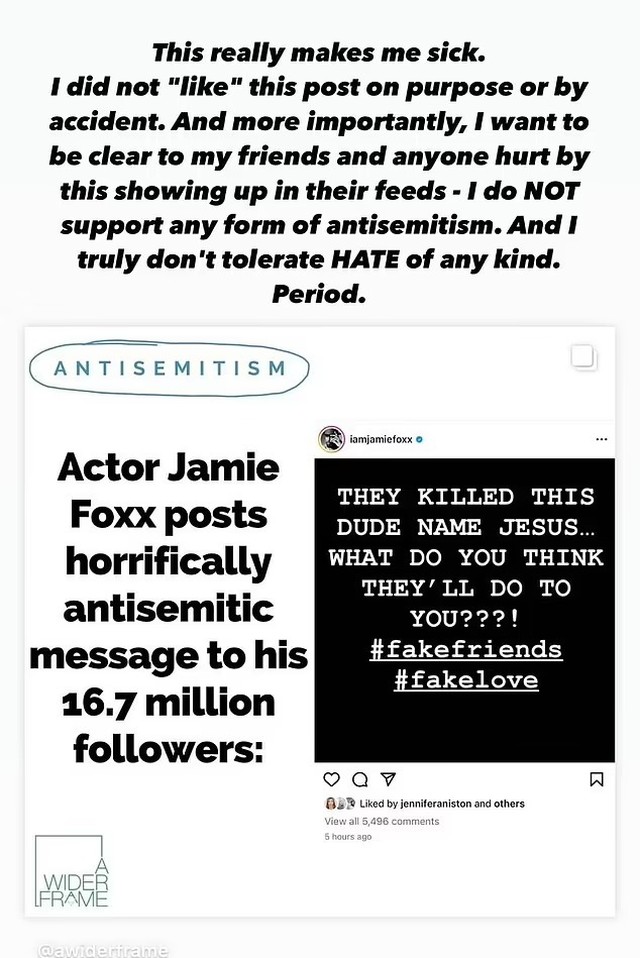Jamie Foxx fez postagem considerada antissemita? Entenda a polêmica que ...