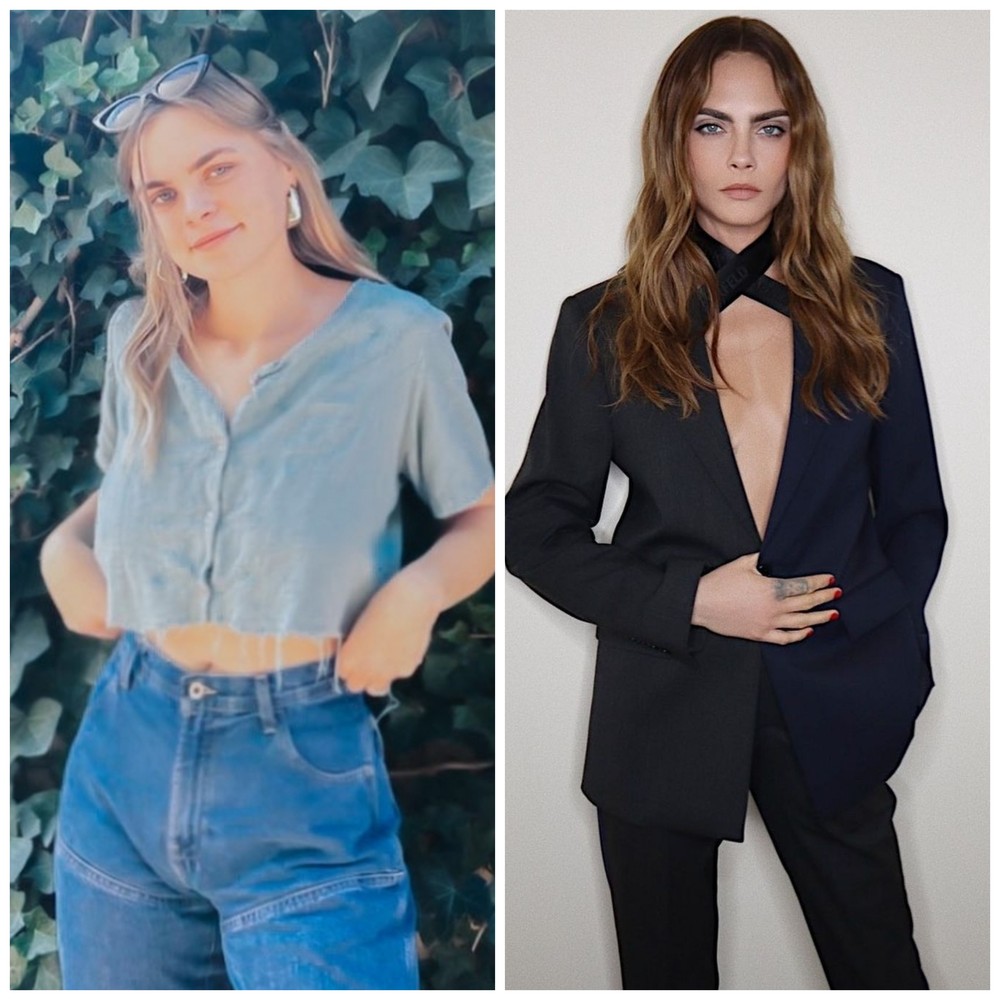 Influencer faz sucesso na web por causa de semelhança bizarra com top ...