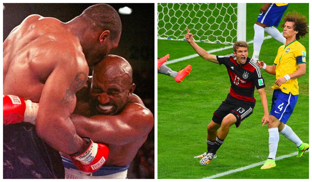 Mordida de Tyson na orelha de Hollyfield supera 7 a 1 em eleição de ...