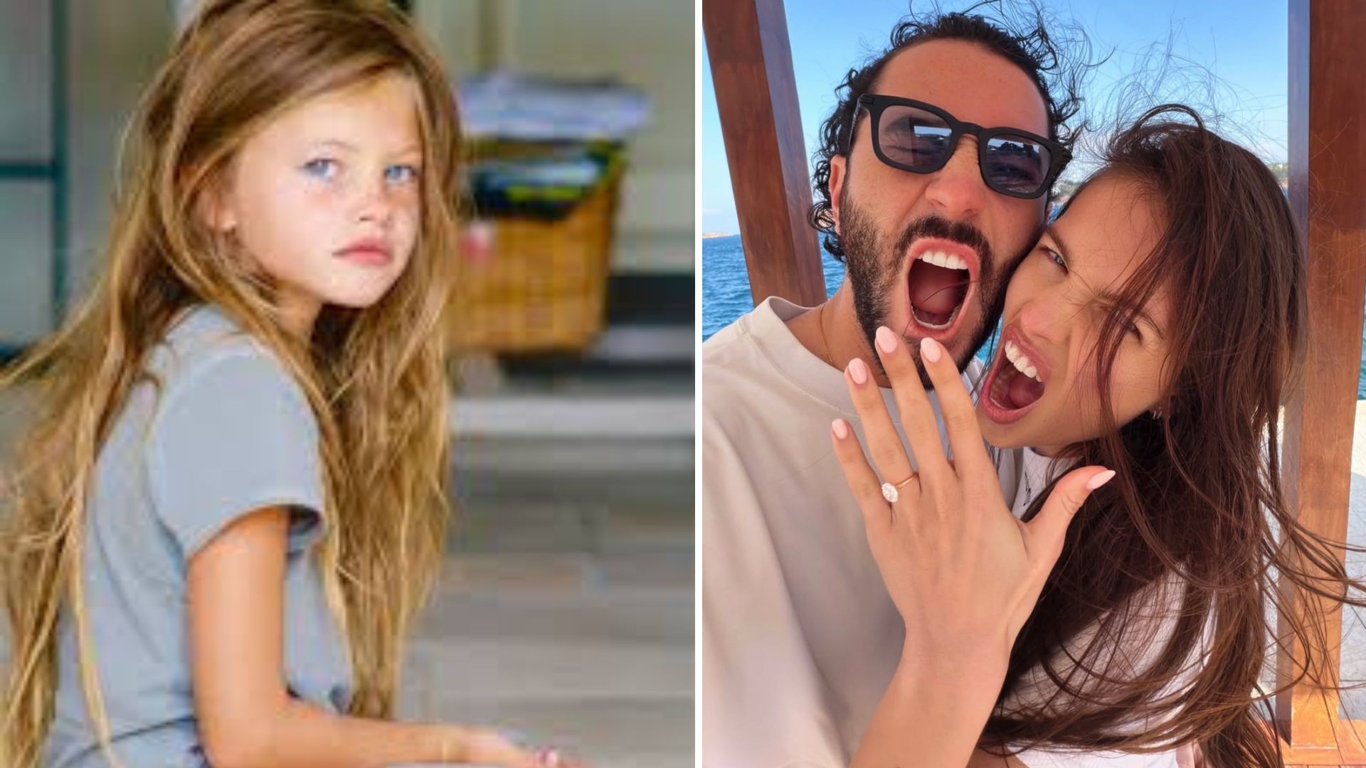 Menina mais bonita do mundo' anuncia noivado com ator francês: 'Vou ...