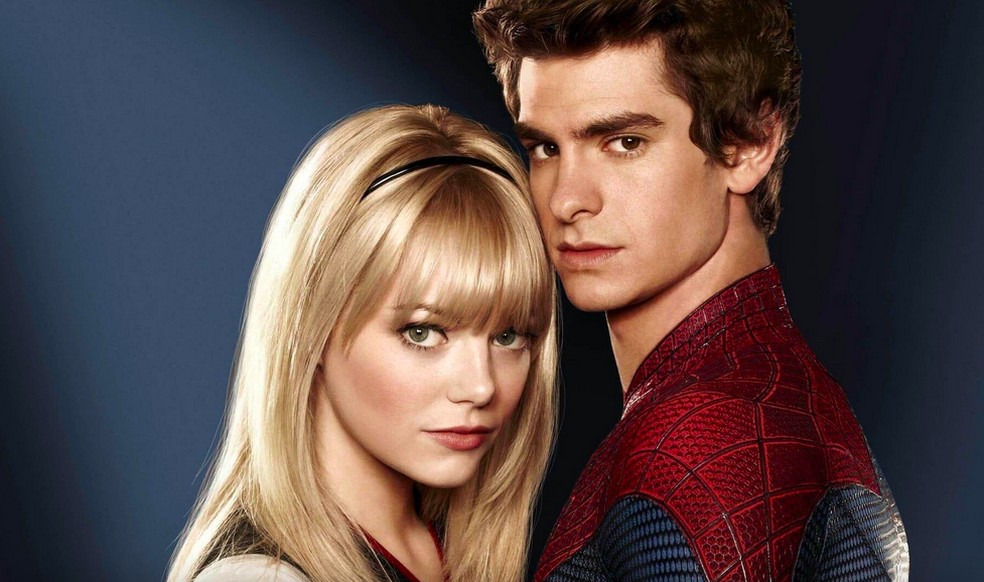 Andrew Garfield E Emma Stone Sessao Fotografica Do Homem Aranha Dia